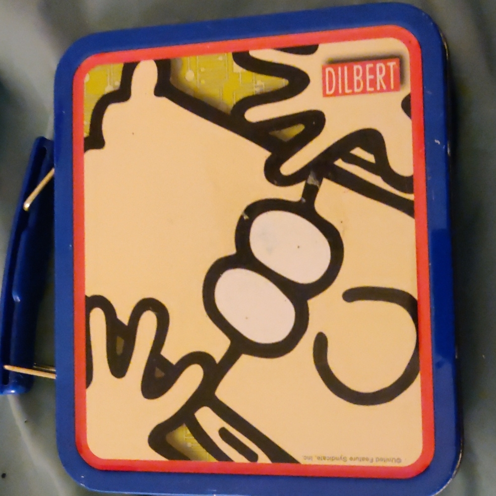 Trapped In A Dilbert World Lunch Box - Gem